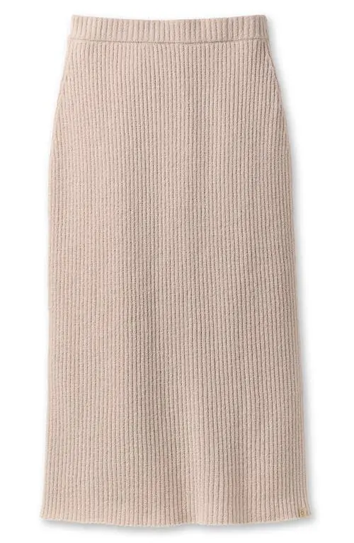 UGG Rib Knit Midi Skirt - Sand