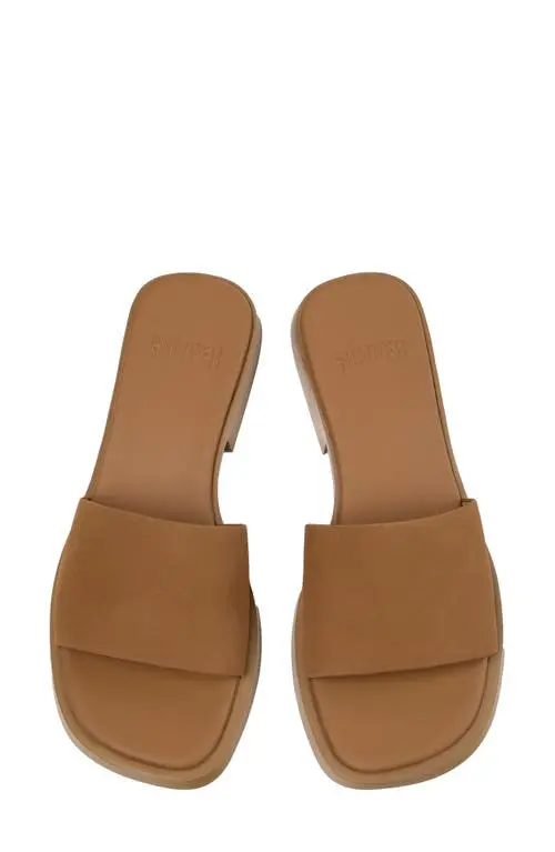 Camper Leather Slide Sandal