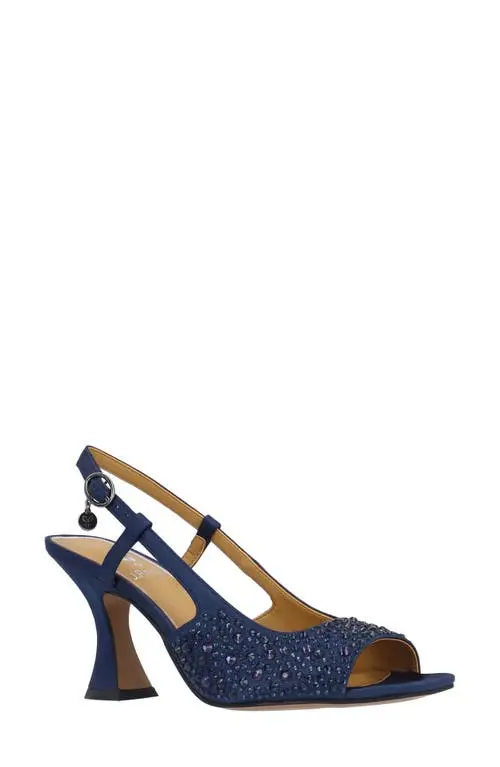J. Reneé Loredana Slingback Sandal - Navy