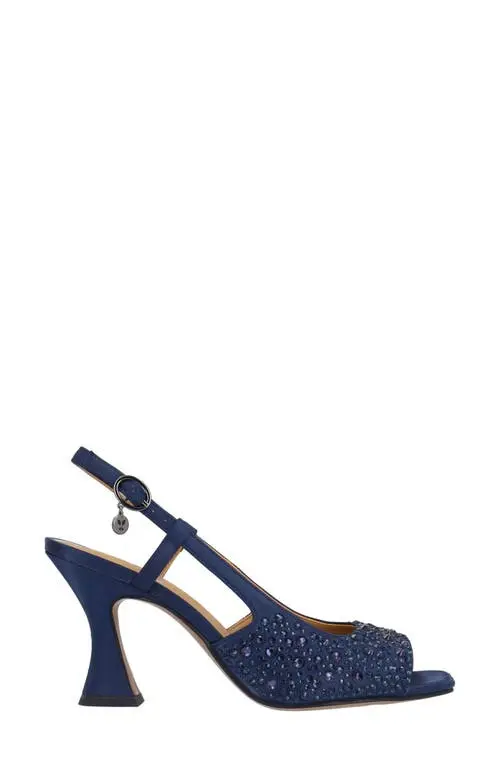 J. Reneé Loredana Slingback Sandal - Navy