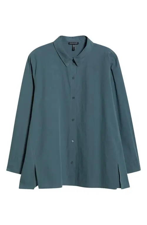 Eileen Fisher Swing Button-up Shirt