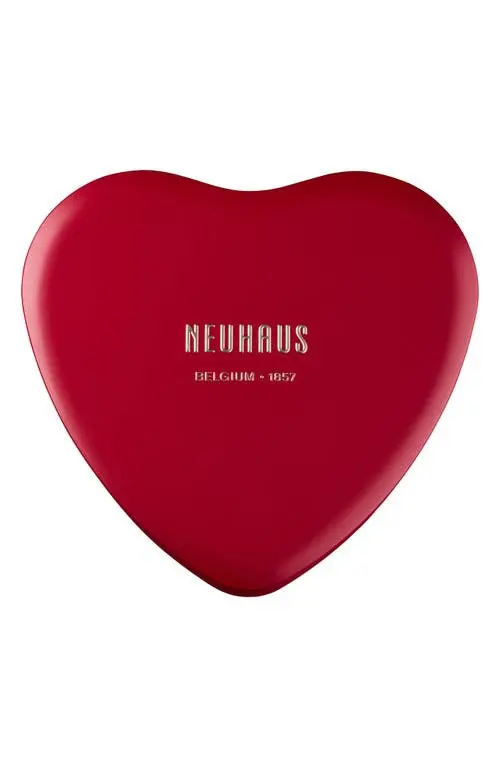 NEUHAUS 11-piece Chocolate Praline Metal Heart Box