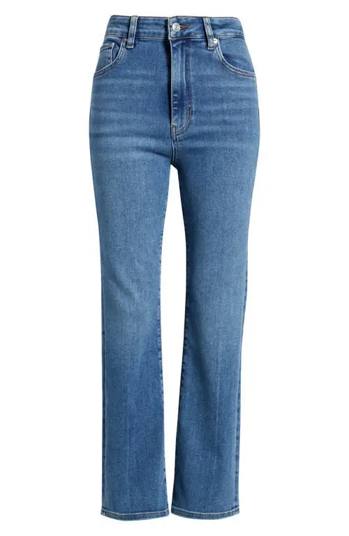 FRAME The Reboot High Waist Crop Bootcut Jeans - Crest