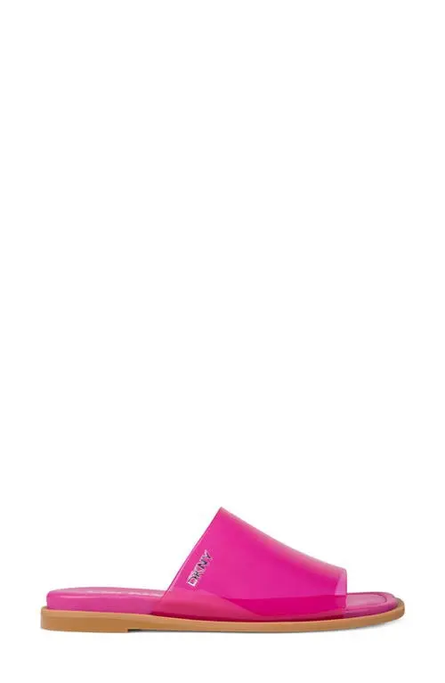 Dkny Cataline Slide Sandal - Hot Pink
