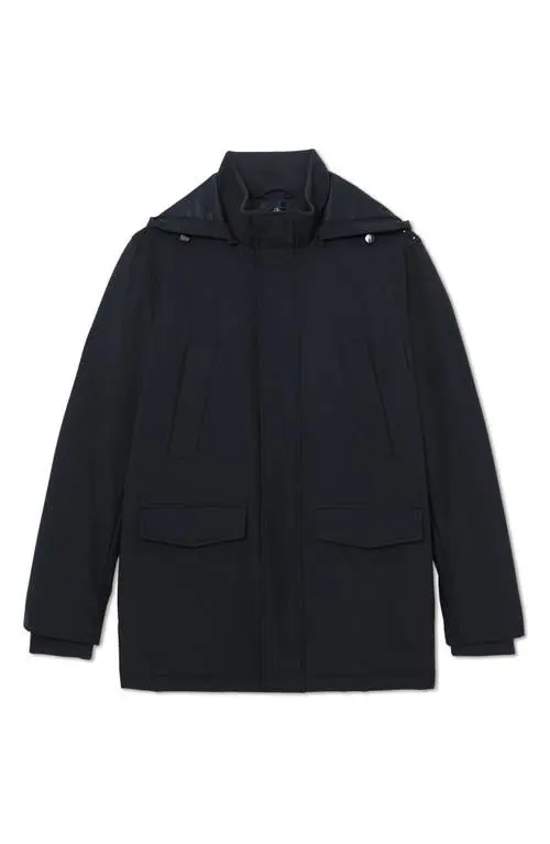 REISS Padded Coat With Removable Hood