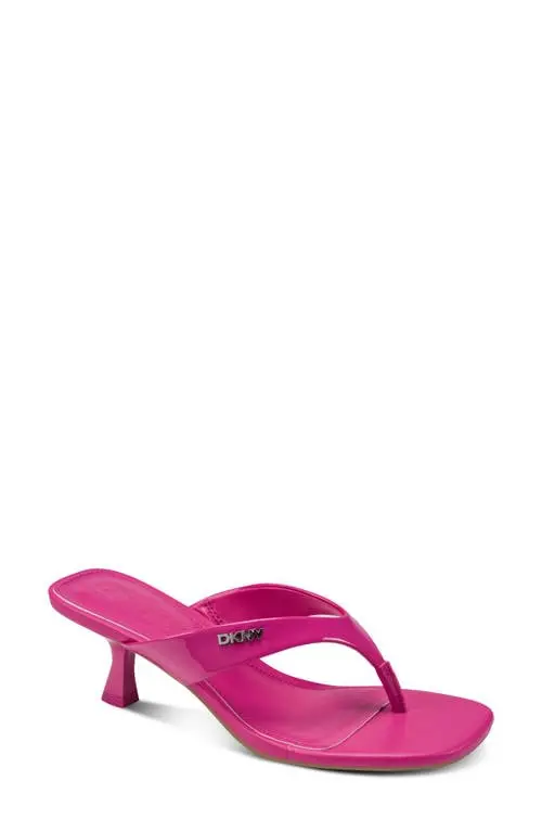 Dkny Kitten Heel Flip Flop