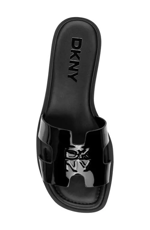 Dkny Columba Slide Sandal - Black
