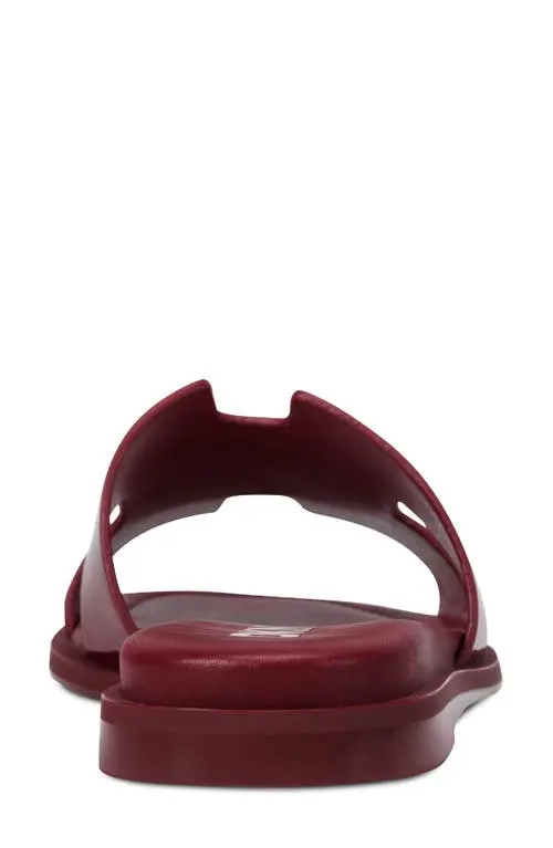 Dkny Columba Slide Sandal - Ruby Red