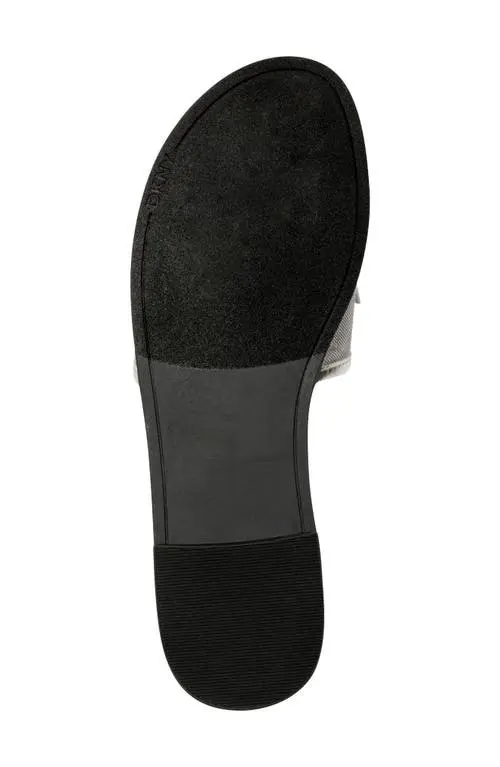Dkny Wren Slide Sandal - Silver
