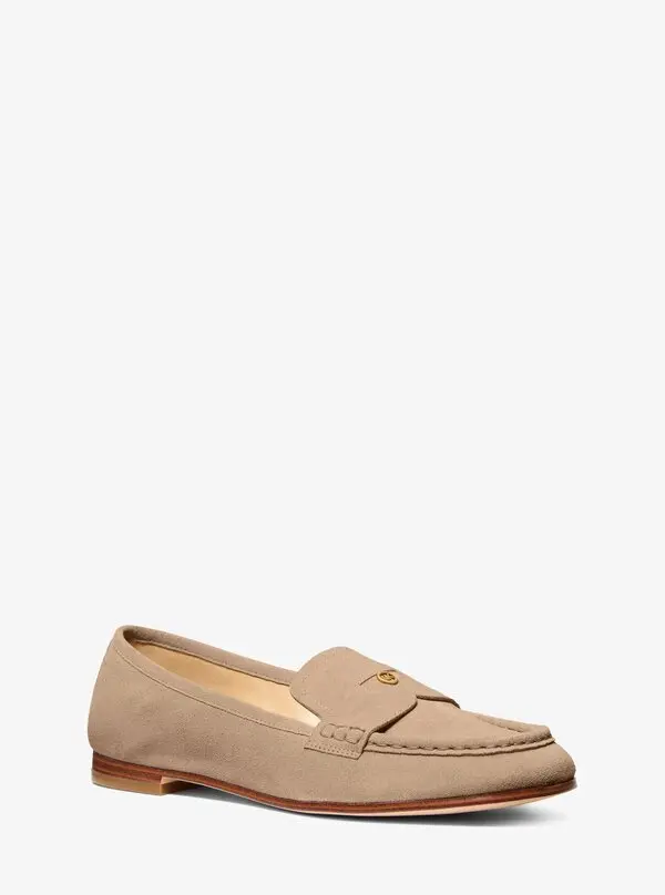 Michael Kors Jennings Suede Loafer - Natural