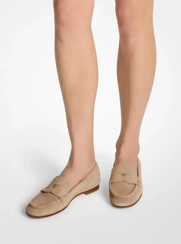 Michael Kors Jennings Suede Loafer - Natural