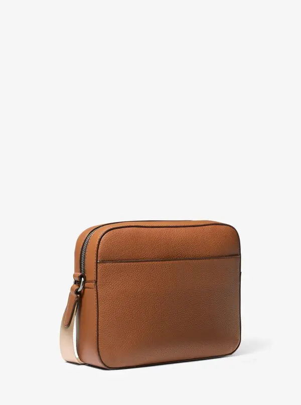 Michael Kors Jet Set Embossed Leather Crossbody Bag
