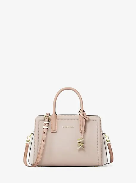 Michael Kors Leather Crossbody Bag - Pink