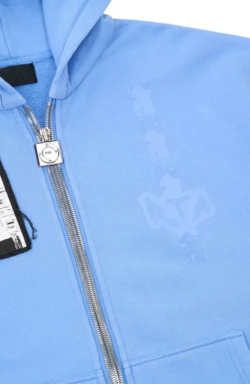 RtA Zev Digital Patch Zip Hoodie