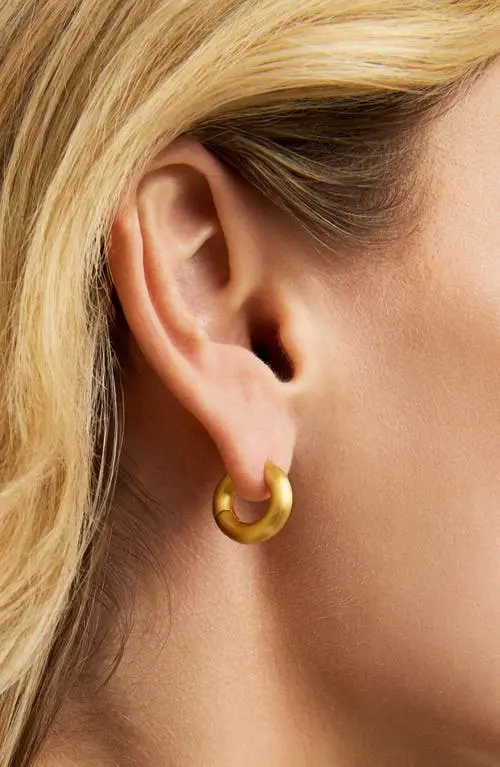 DEAN DAVIDSON Dune Crescent Huggie Hoop Earrings