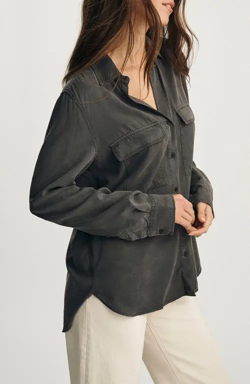 MAVI Luxe Touch Relaxed Fit Button-up Shirt