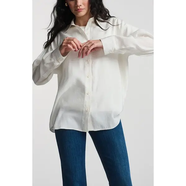 MAVI Modal Blend Button-up Shirt