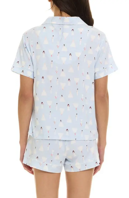 Flora Nikrooz Joy Short Pajamas - Light Blue