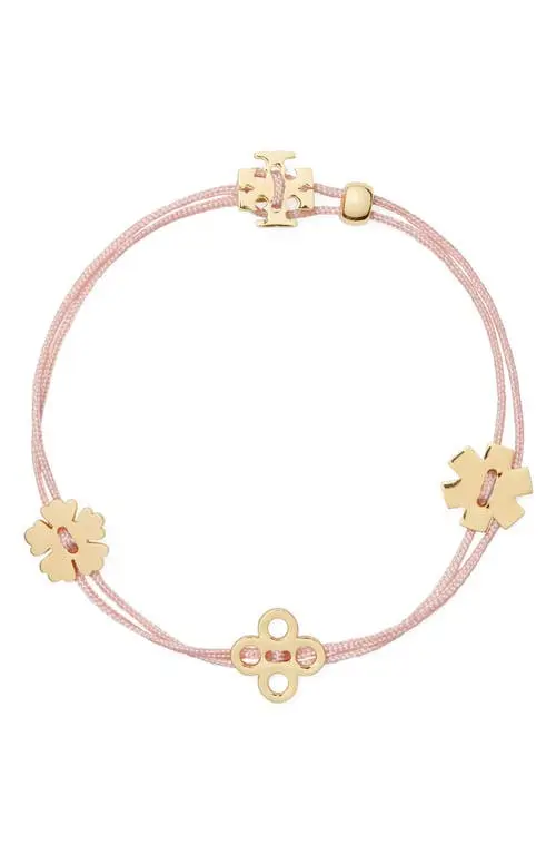 Tory Burch Forget Me Not Cord Bracelet - Pink