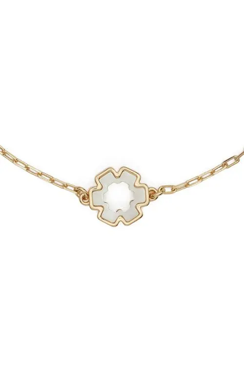 Tory Burch Forget Me Not Hex Bracelet