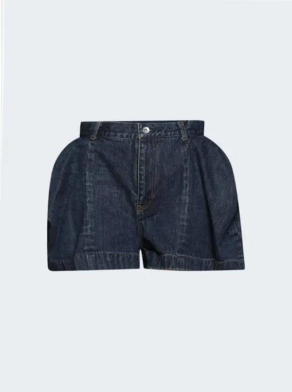 Sacai Denim Shorts - Blue