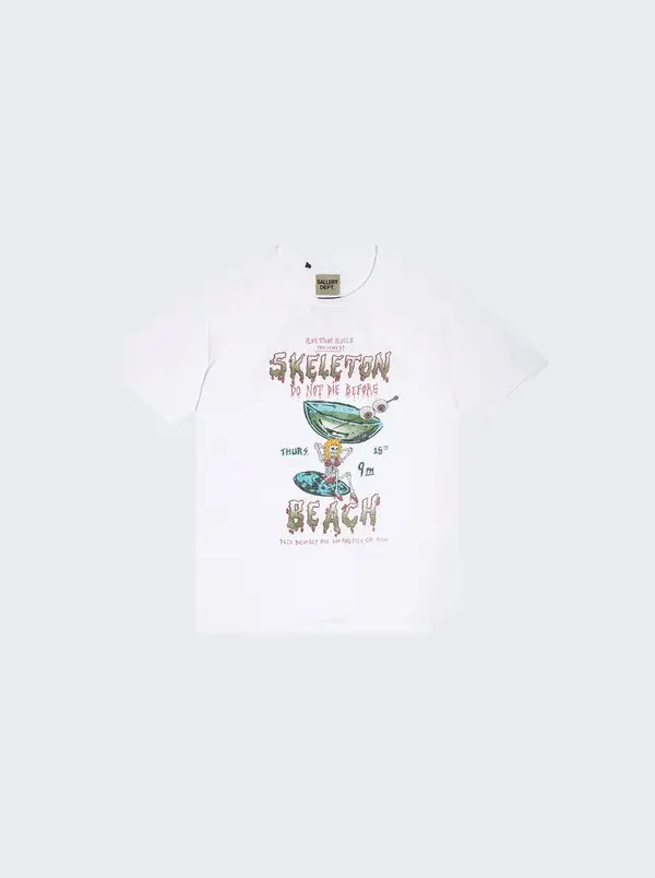 GALLERY DEPT. Don't Die Tee Clean - White