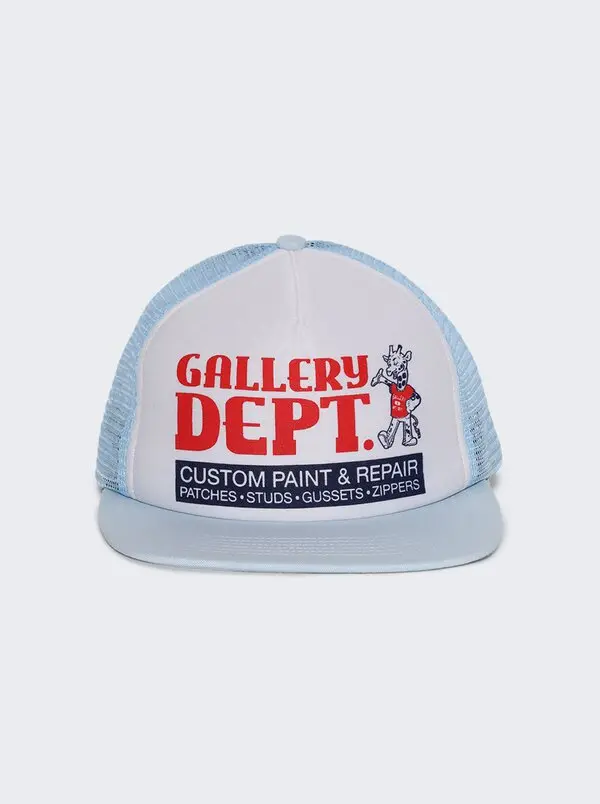 GALLERY DEPT. Custom Trucker Hat - Light  Blue