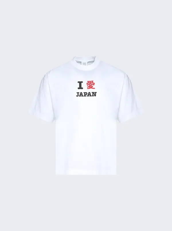 Vetements Japan Tourist Tee - White