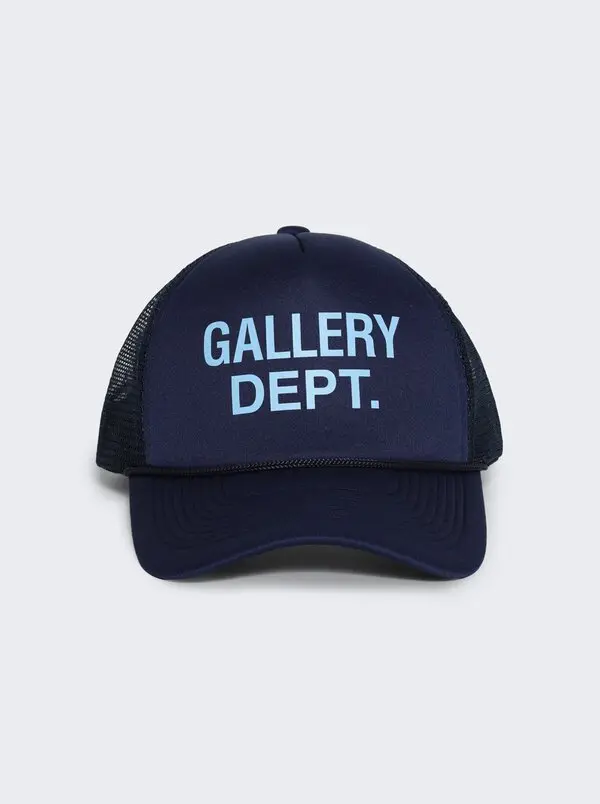 GALLERY DEPT. Gd Logo Trucker Hat - Navy
