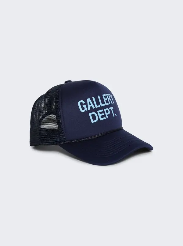 GALLERY DEPT. Gd Logo Trucker Hat - Navy