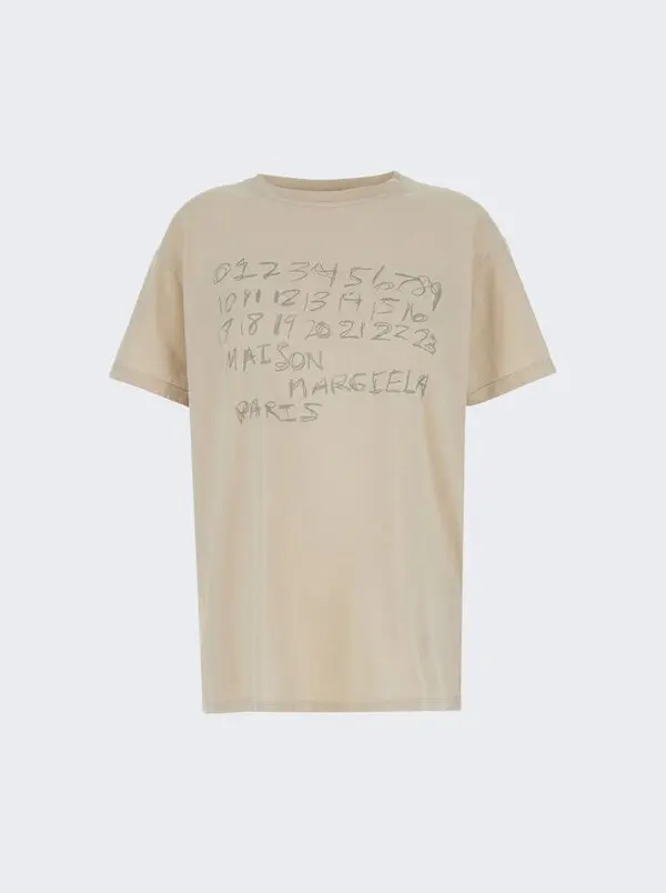 MAISON MARGIELA Short Sleveve Tee Juta - Ivory