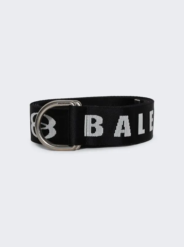 Balenciaga D-ring Belt - Black