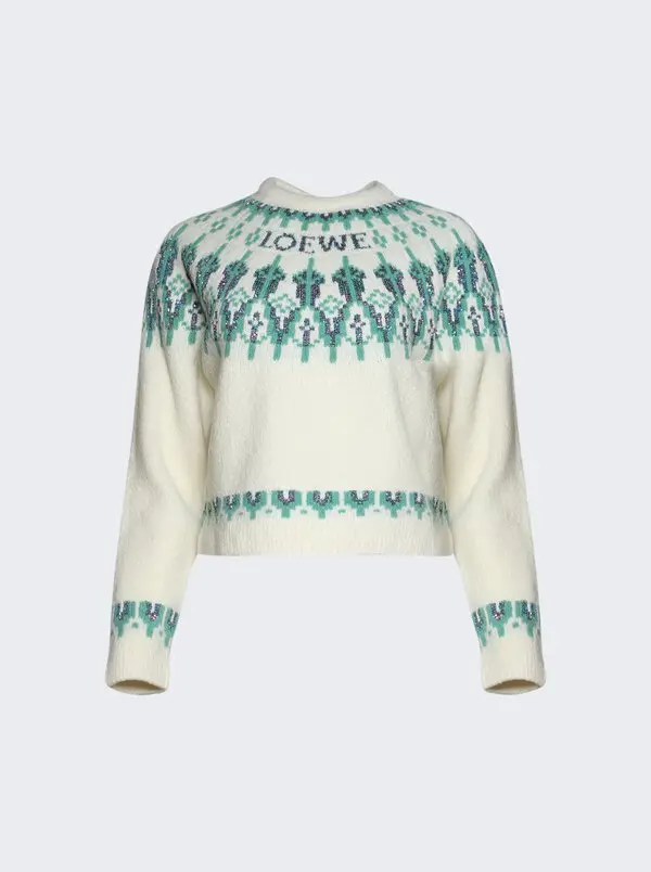 Loewe Jacquard Sweater - Multicolor
