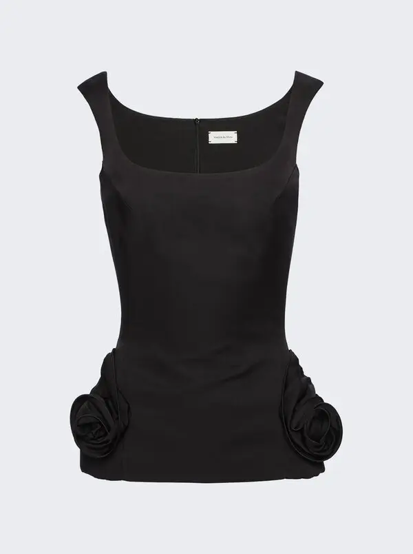 Magda Butrym Floral Applique Top