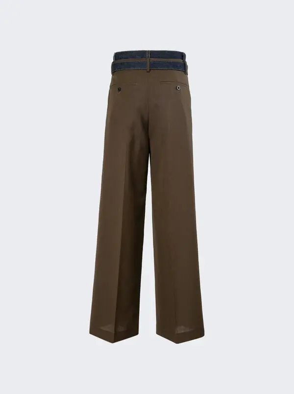 Sacai Suiting X Denim Pants