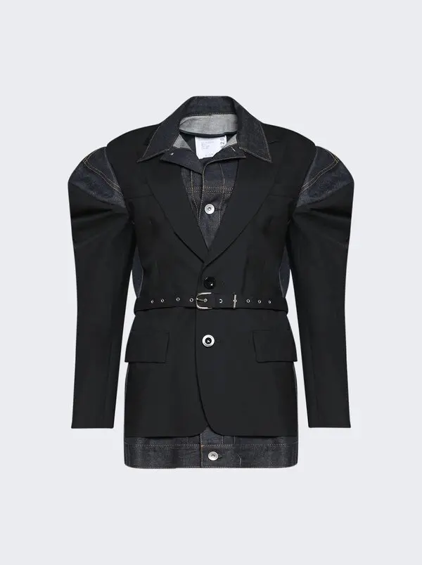 Sacai Suiting X Denim Jacket