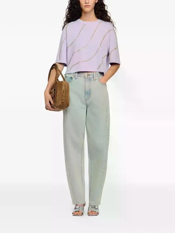Sandro Barrel Jeans