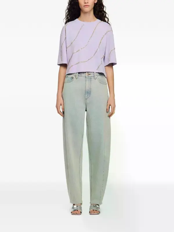 Sandro Barrel Jeans
