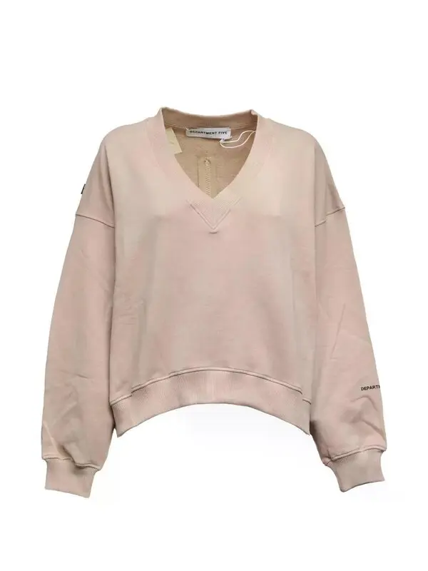 DEPARTMENT 5 V-neck Zip Sweatshirt