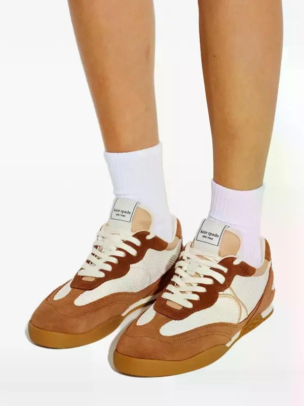 Kate Spade New York Panelled Lace-up Sneakers