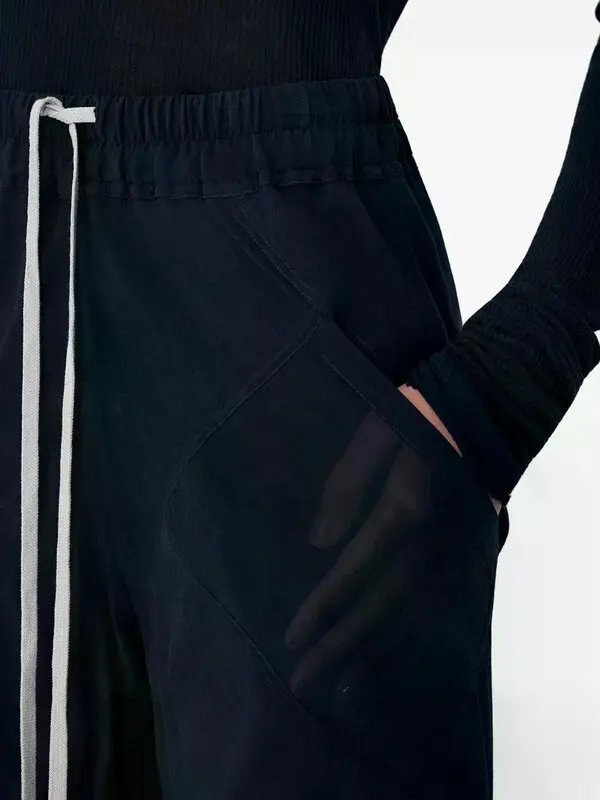 Rick Owens Drawstring Wide-leg Trousers