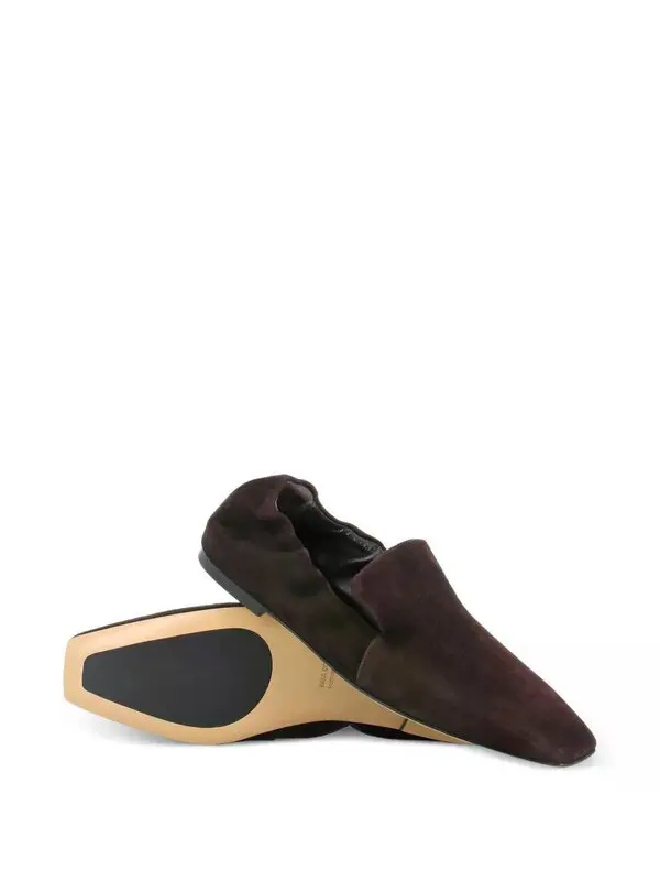 TASSINARI Cloe Suede Loafers - Brown
