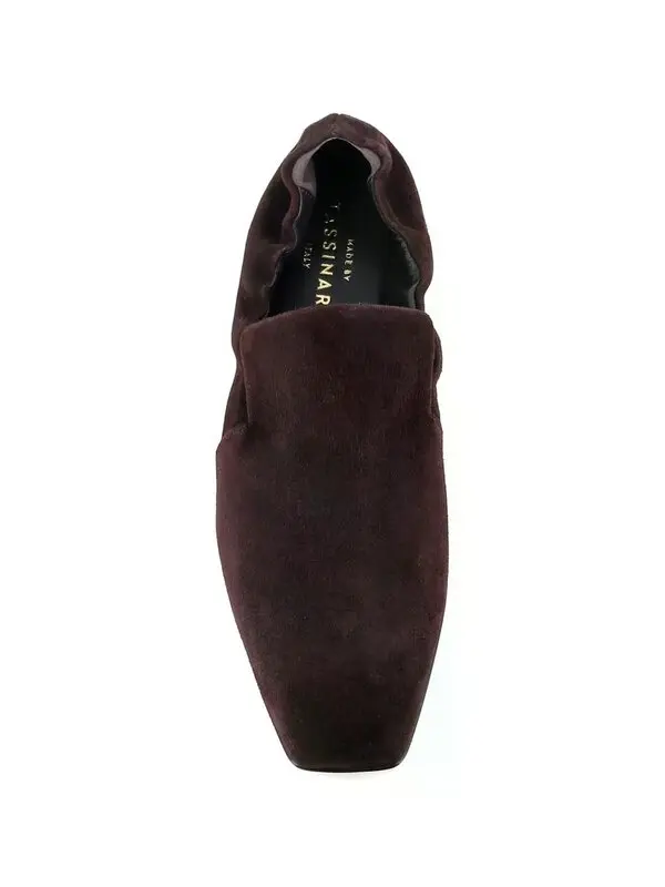 TASSINARI Cloe Suede Loafers - Brown