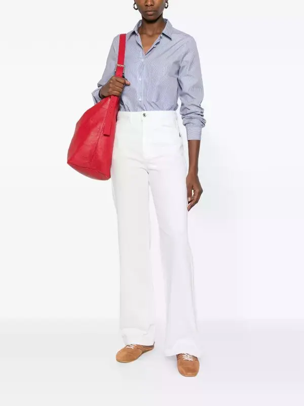 CUANTICO Piera Pocket Striped Shirt