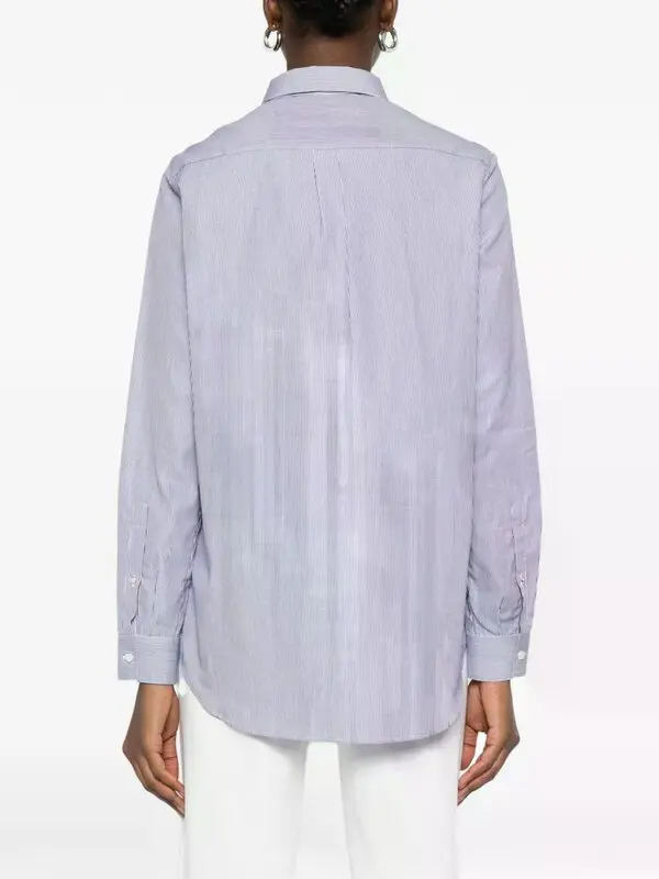 CUANTICO Piera Pocket Striped Shirt