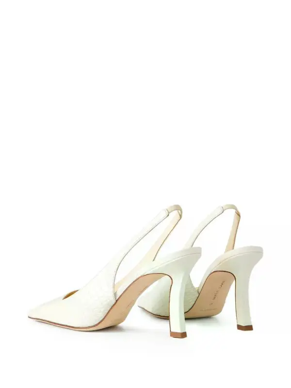 Manolo Blahnik Moirasli Pointed Pumps