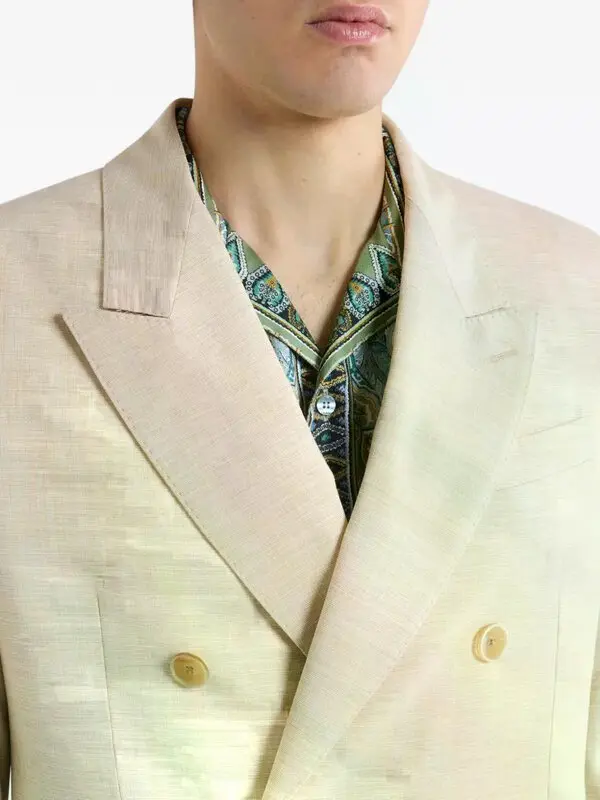 Etro Double-breasted Peak-lapels Blazer
