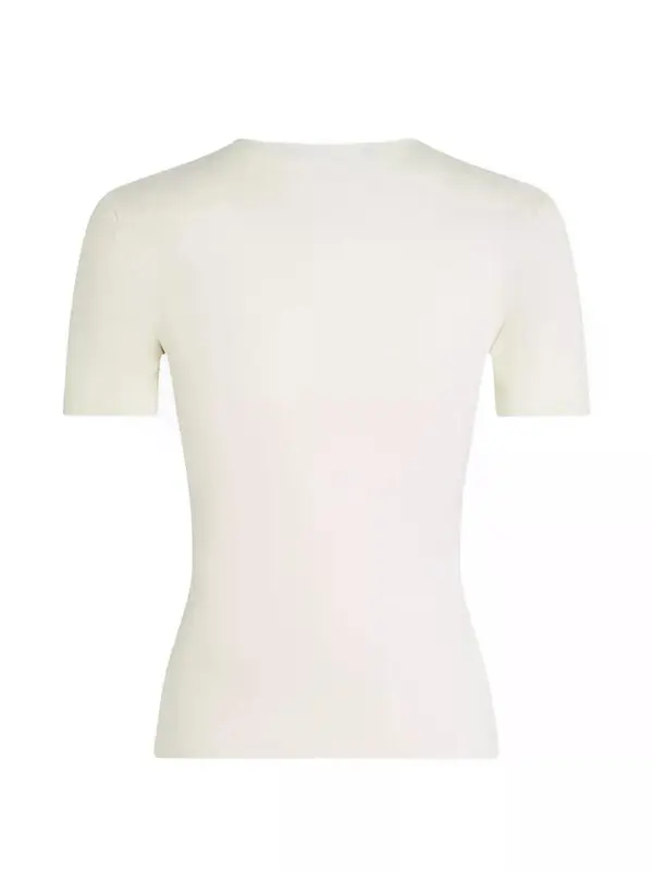 Karl Lagerfeld Button Knit Top