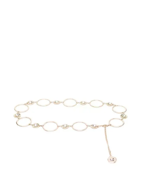 TWINSET Crystal-embellished Chain Belt - Gold
