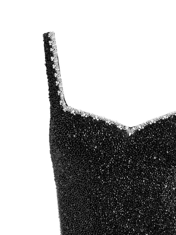 Alice + Olivia Eve Embellished Mini Dress